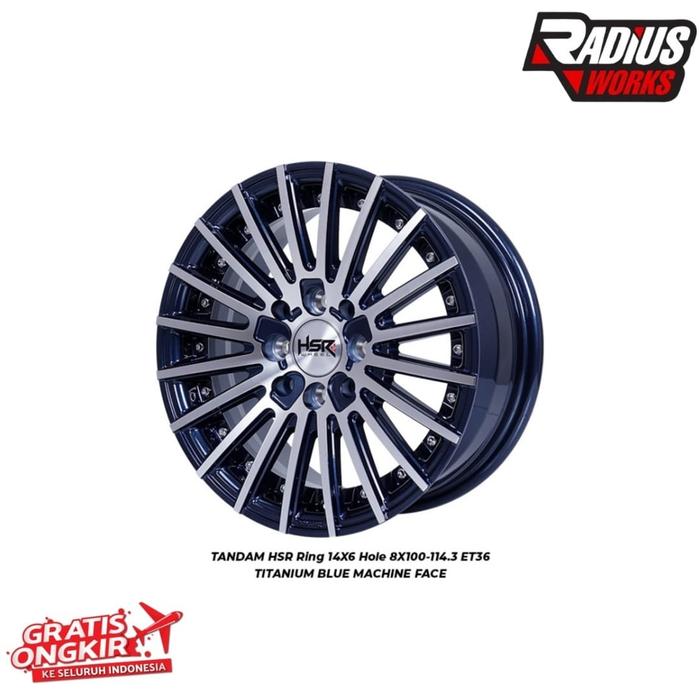 Promo Velg Mobil ring 14 HSR Tandam buat Wulling air ev Agya dll - Jakarta Timur - HSR Wheel ...