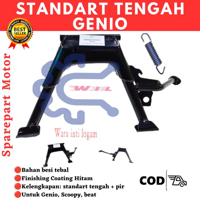 Jual STANDAR JAGANG JAGRAK TENGAH MOTOR HONDA GENIO BAHAN TEBAL CAT ...
