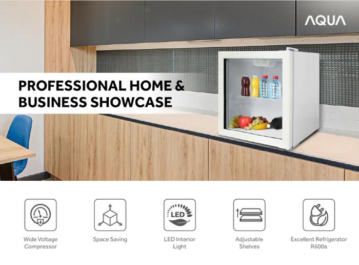 Jual Showcase Display Cooler Aqua 1 Rak Aqb-50mb Di Seller Shin Store ...