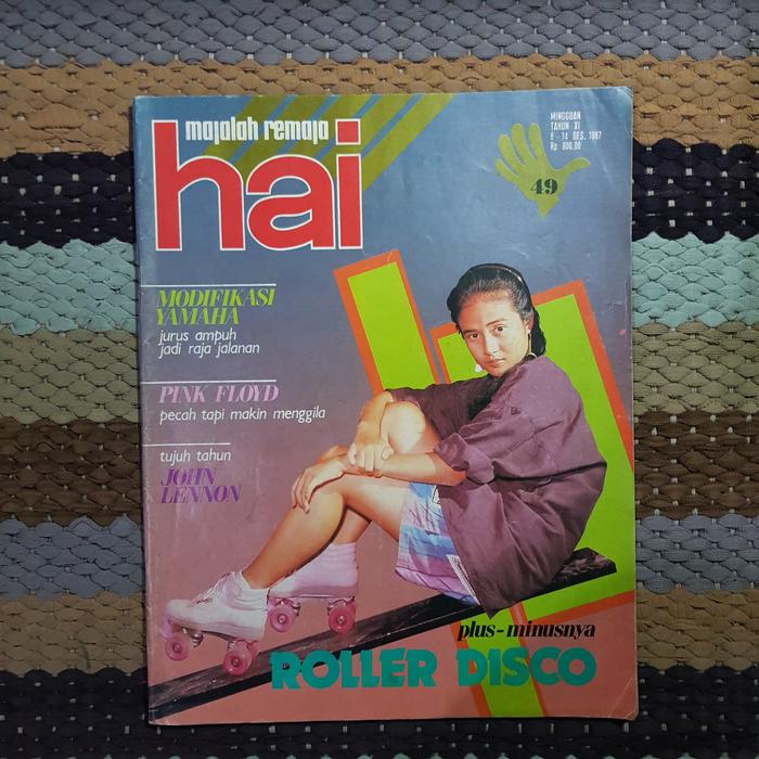 Jual Majalah HAI - Majalah Remaja Edisi Roller Disco & Pink Floyd (1987 ...