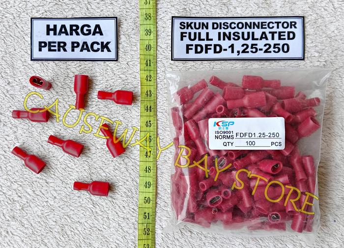 Jual Skun DISCONNECTOR FULL INSULATED FDFD-1,25-250 PER PACK - Kab ...