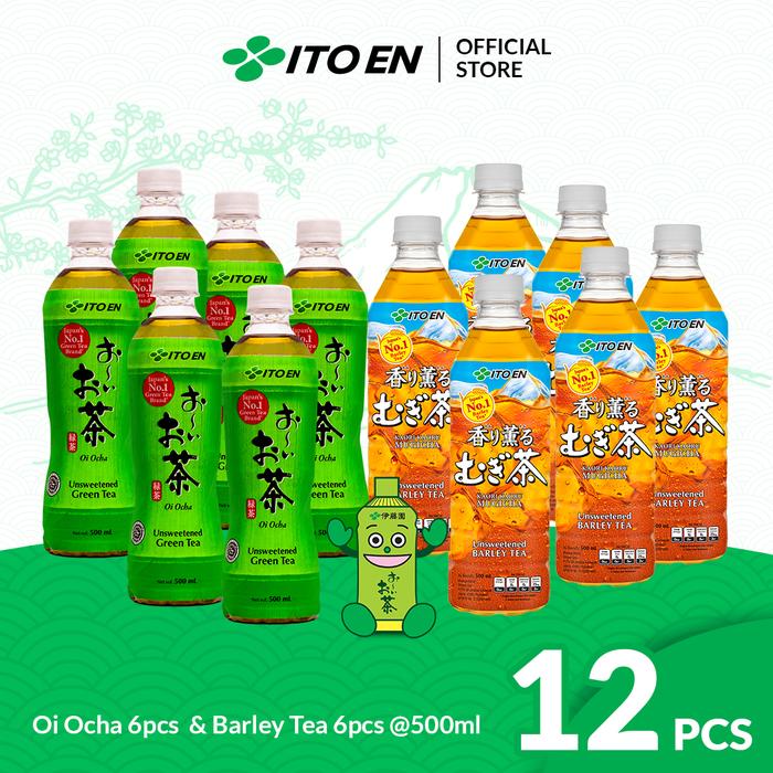 Promo ITO EN Paket Oi Ocha Tea 6 pcs & Barley Tea 6 pcs - Bundle Mix - Jakarta Pusat - ITO EN ...