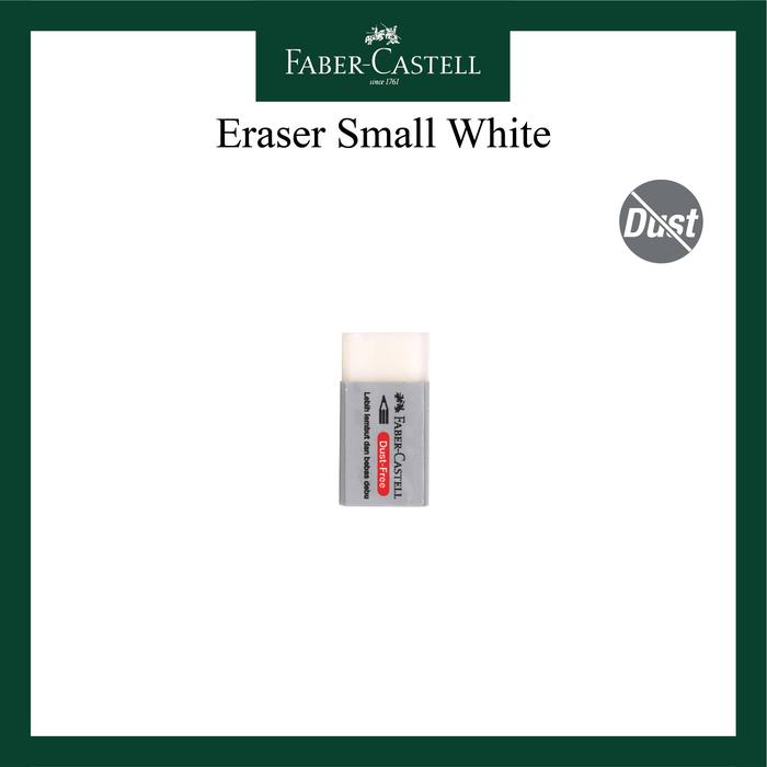 Jual Faber Castell DUST FREE Eraser White SMALL BIG / Penghapus Faber ...