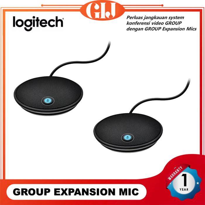 Promo Logitech Group Expansion Microphone for Large Meeting - Jakarta ...