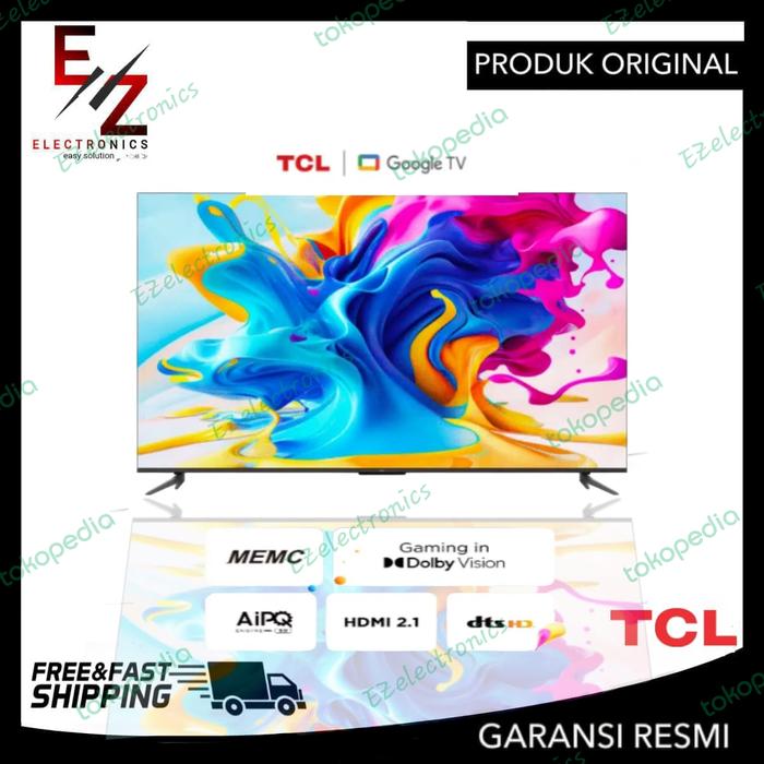 Jual TCL 55C645 LED GOOGLE TV 55 INCH QLED TCL UHD 4K - DOLBY ATMOS 55C645 - Kota Tangerang ...