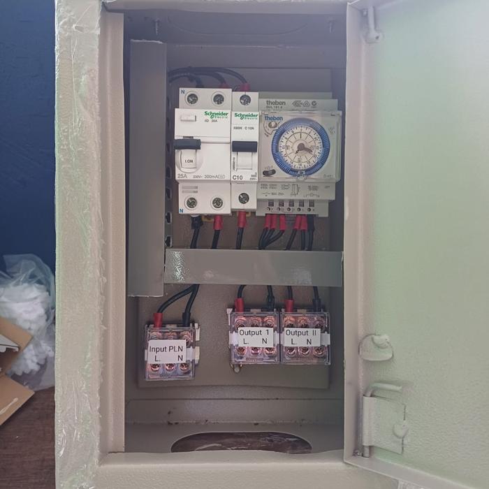 Jual Panel Timer dan ELCB 25A Schneidher Panel Timer Theben - Jakarta ...