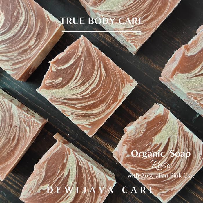 Jual Organic Natural Face & Body Soap Sabun Mandi organik alami Rose ...