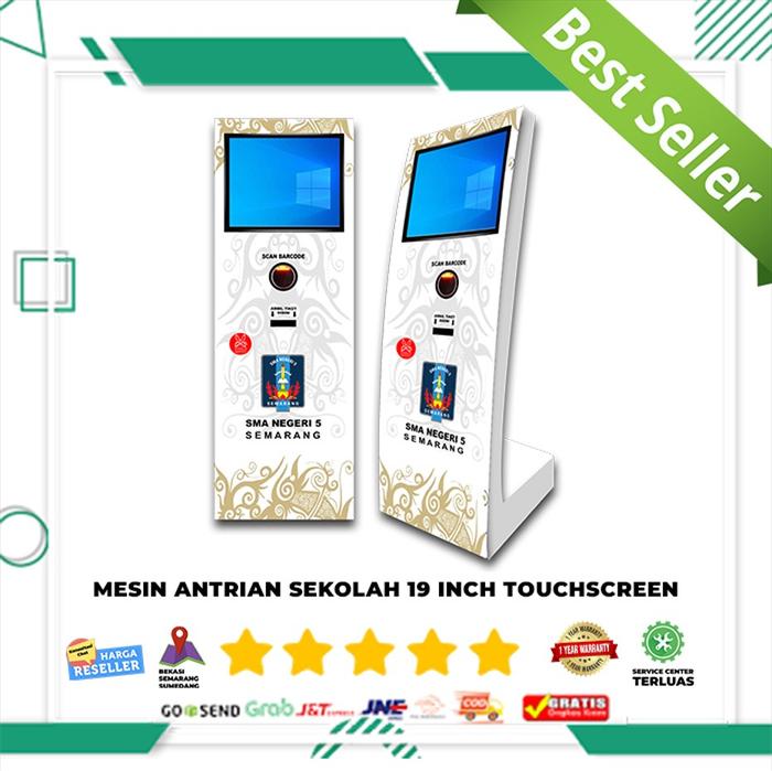 Jual MESIN ANTRIAN SEKOLAH 19 INCH TOUCHSCREEN - Kota Semarang ...