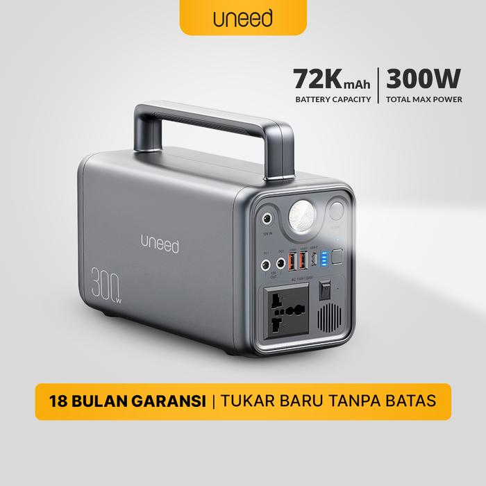 Promo UNEED Power Station 300W Portable 72000mAH Pure Sine Wave UPS813 ...