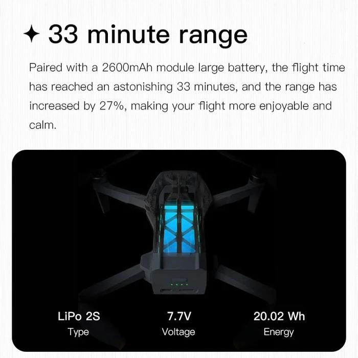 Jual Cfly Faith Mini 2 Gps Drone 4k Video 3-axis Gimbal C-fly Faith ...