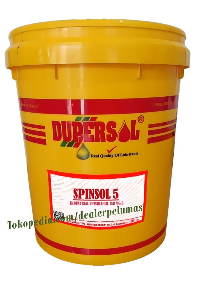 Jual Oli Spindle High Speed L-FD Grade 5 Dupersol Spinsol Oil 5 (PAIL ...