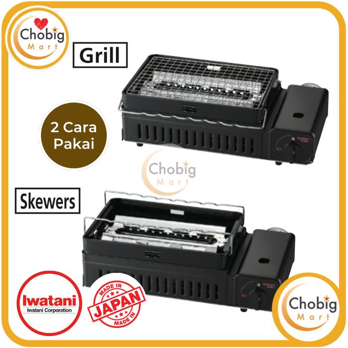 Jual Iwatani Portable Grill Yakiniku Kompor Bbq Panggang Pemanggang ...
