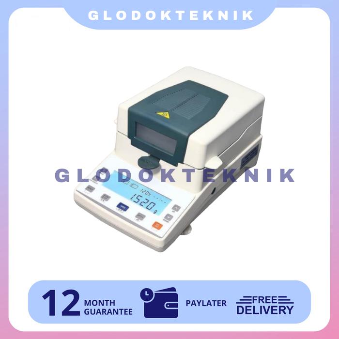 Jual Halogen Moisture Tester 110g 5mg Lab Meter Monitor MH105MW ...