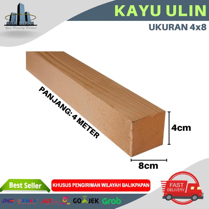 Jual KAYU ULIN / KAYU BALOK ULIN - 4x8, PERBATANG - Kota Balikpapan ...