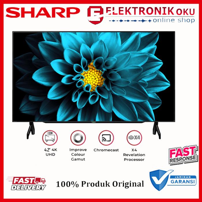 Jual SHARP LED TV 42DK1 / 4T-C42DK1i 4K ANDROID TV 42 inch - Kab. Ogan Komering Ulu - National ...