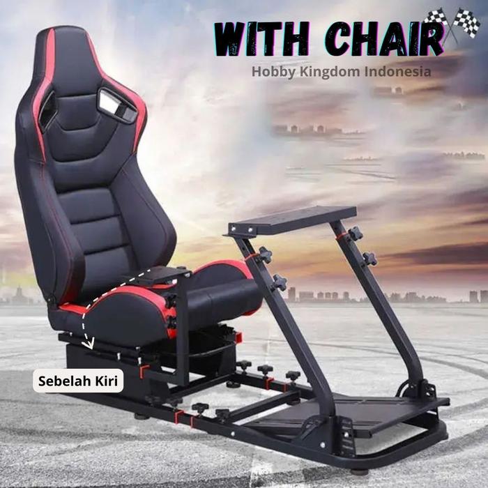 Jual Kursi Gaming Balap Simulator Streaming Racing Car Stand Driving ...