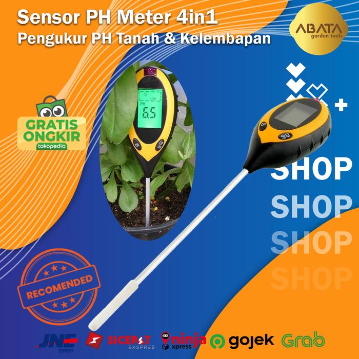 Jual Alat Pengukur PH Tanah & Kelembapan Soil Moisture Sensor PH Meter ...