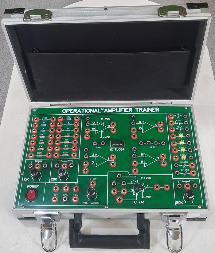 Promo Trainer Op Amp Operasional Amplifier Trainer TL084 LM 741 - Kab. Banyumas - elcons-ware ...