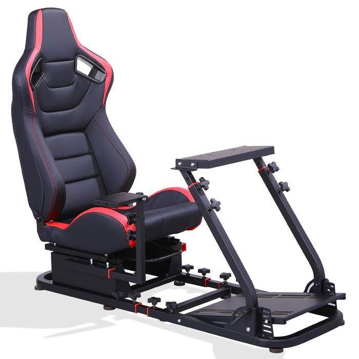 Jual Kursi Gaming Stand Driving Game Balap Racing Simulator Cockpit ...