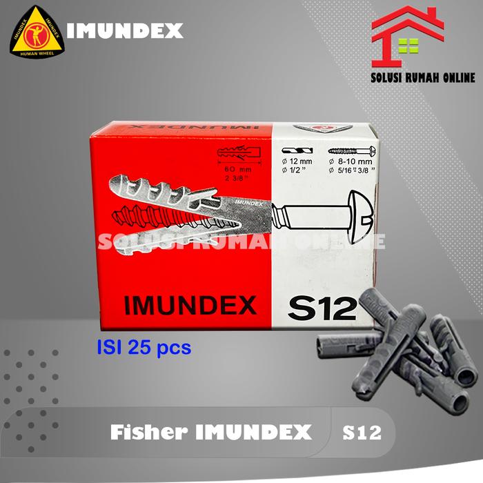 Jual Fisher IMUNDEX / Fiser Paku Tanam Tembok / Viser Lubang Dinding ...