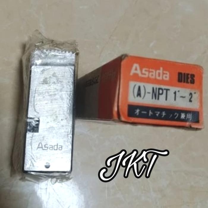 Jual Mata Snai Drat Pipa Asada Piset Dies (A) NPT 1"- 2 Inch original - Jakarta Utara - JKT ...