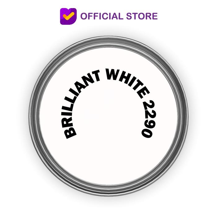 Jual Cat Tembok Interior Dulux Pentalite AntiBac Brilliant White 2290 2.5 L - BRILLIANT WHITE ...