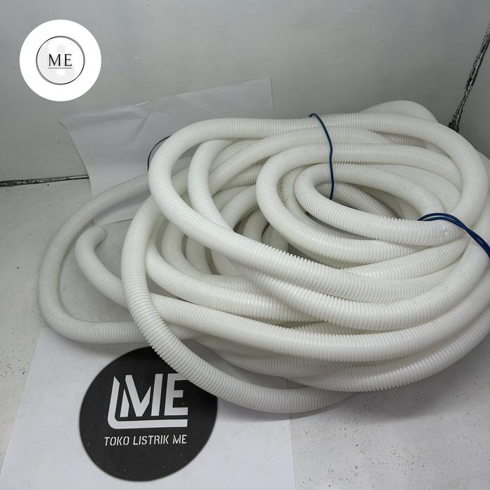 Jual FLEXIBLE CONDUIT 20MM PVC PUTIH POLOS PER METER - Kota Bandung ...