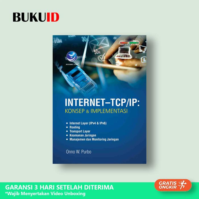 Jual Buku Internet-TCP/IP: Konsep Dan Implementasi - Kota Tangerang ...