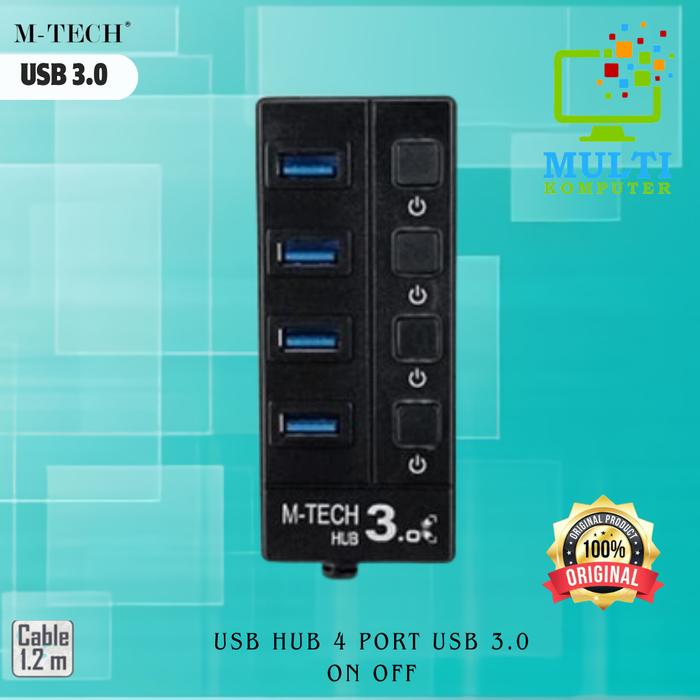 Jual Usb Hub 4 Port Mtech Saklar 3.0 Di Seller Sweet Shop - Cengkareng Timur, Kota Jakarta Barat ...