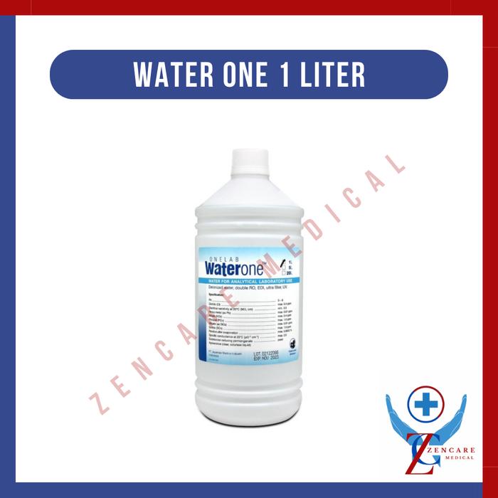 Jual Water One OneMed 1 Liter - Kota Malang - ZenCare Medical | Tokopedia
