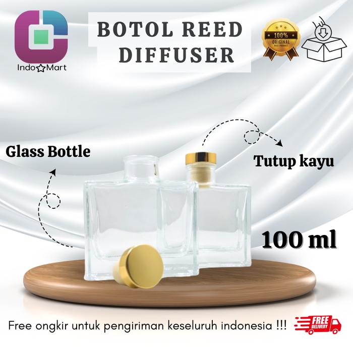 Promo BOTOL REED DIFFUSER 100 ML BOTOL KACA KOSONG IMPORT QUALITY ...