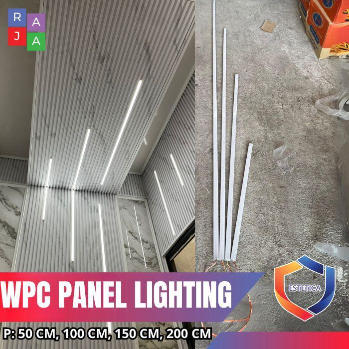 Jual Lampu Led WPC Panel Lighting hiasan dinding - 50 cm - Kab. Bogor ...