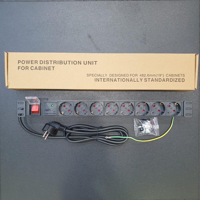 Jual PDU POWER DISTRIBUTION UNIT 8 PORT LUBANG COLOKAN ANTI PETIR - Jakarta Pusat - Trdi Com ...
