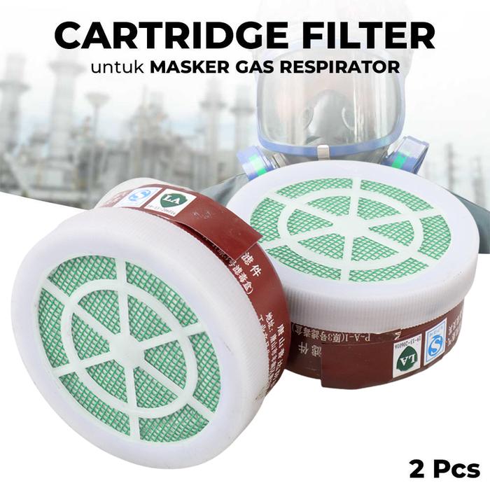 Jual Masker Gas Respirator Half Face with Activated Carbon Filter N8305 ...