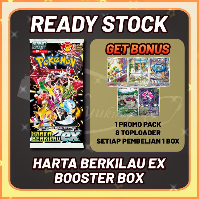 Jual Pokemon Harta Berkilau ex SV4A Booster Box Indonesia - Kab. Tangerang - HyukiCollection ...