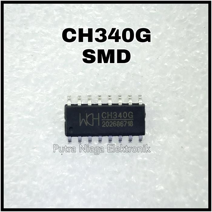 Jual ic CH340G SMD SOP 16 PIN / CH340 USB to Serial Chip IC - Kota Bandung - Putra Niaga ...