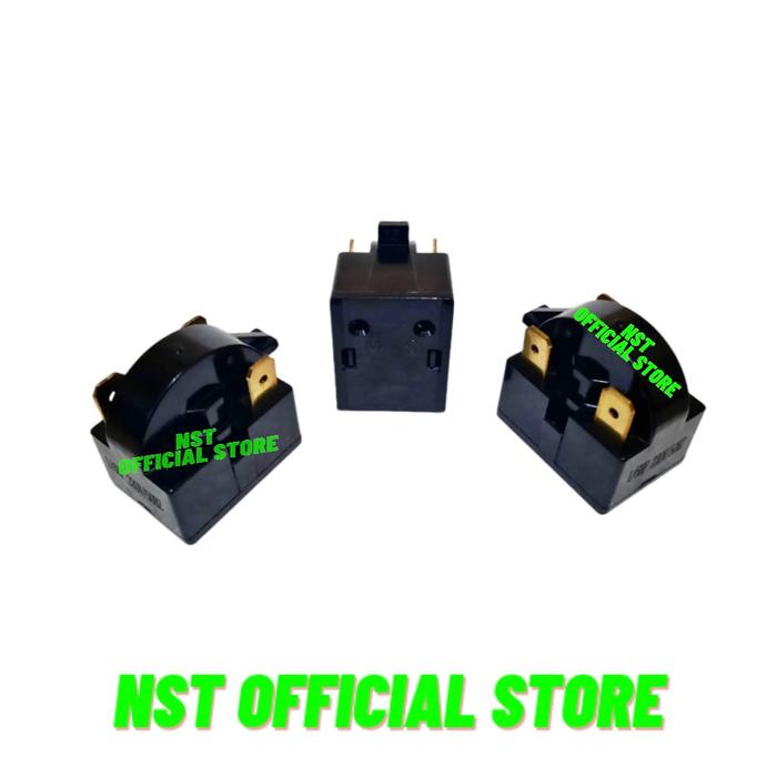 Jual PTC Relay kulkas 3 pin soket 1 pin kanan kulkas, showcase, freezer ...