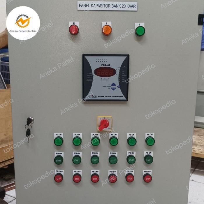 Jual PANEL CAPACITOR BANK 20 KVAR 6 STEP / KAPASITOR BANK - Jakarta ...