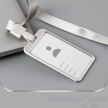 Jual Aluminium ID Card Holder / tempat id card aluminium - Silver ...