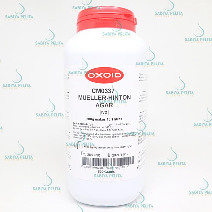 Jual Mueller Hinton Agar for microbiology Oxoid CM0337 - Kota Bandung ...
