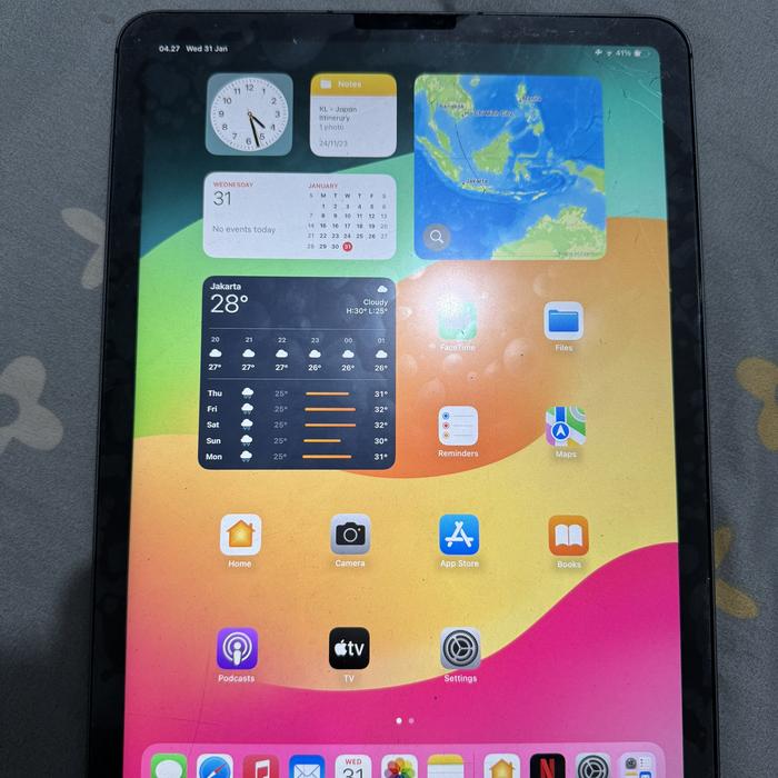 Jual Ipad Air 4 Cell + Wifi 64gb grey ex ibox - Jakarta Selatan - bai ...