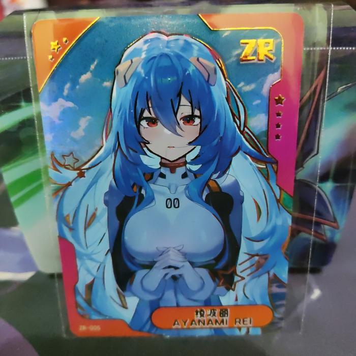 Jual ayanami rei evangelion ZR senpai goddess4 waifu collection card ...
