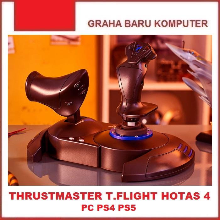 Jual Thrustmaster T-Flight Hotas 4 Joystick Fligh Simulator PC PS4 PS5 ...