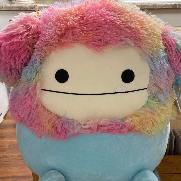 Jual Super Giant Squishmallows Rainbow Bigfoot Zozo 20 inch Original w ...