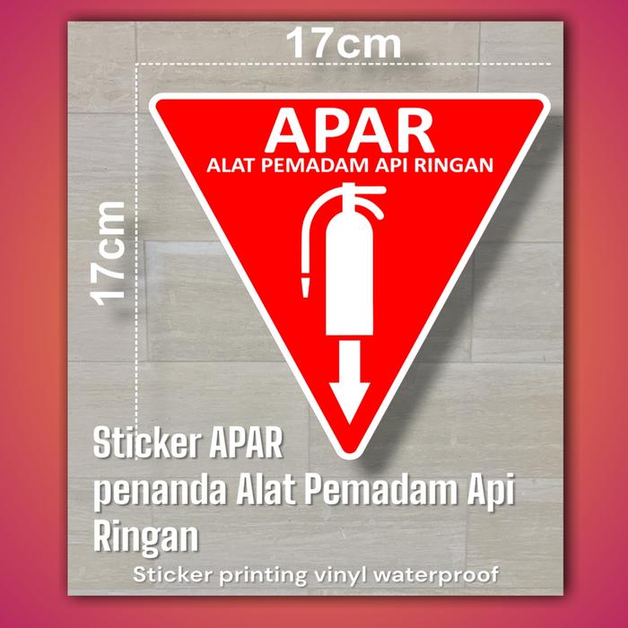 Jual SIGN STICKER APAR ALAT PEMADAM API RINGAN - Jakarta Barat - Luxyy ...