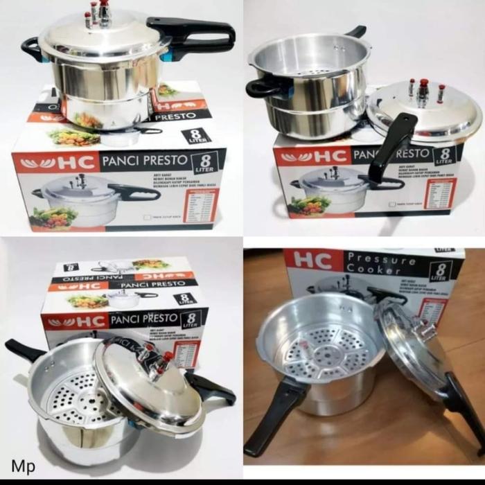 Jual Panci presto HC 8 liter kukusan tanpa tutup kaca - Kab. Bekasi - Barokah jaya barnik ...