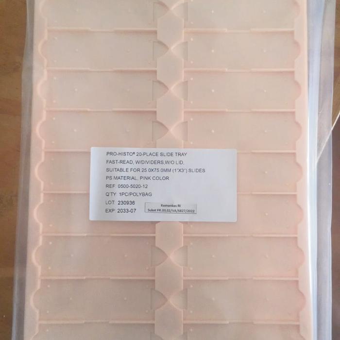 Jual Slide Tray/microscope slide tray. (isi 20 slides/folder. di Seller ...