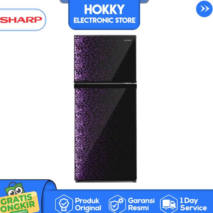 Jual KULKAS SHARP SJ 316 MG LEMARI ES 2 PINTU SHARP SJ316MG NO FROST ...
