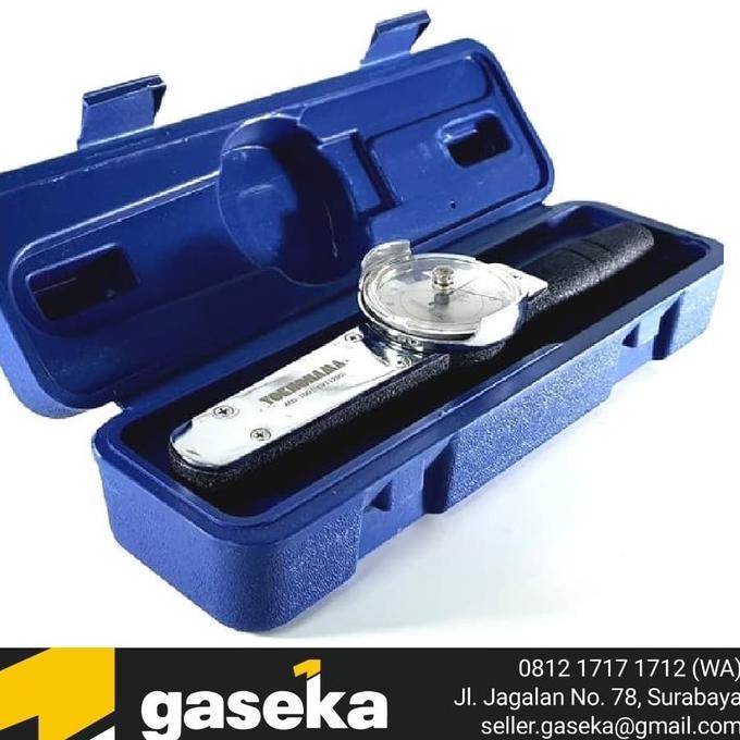 Jual Torsi Torque Meter Dial (1/2) 20-100NM Yokhohama Kunci Momen READY ...