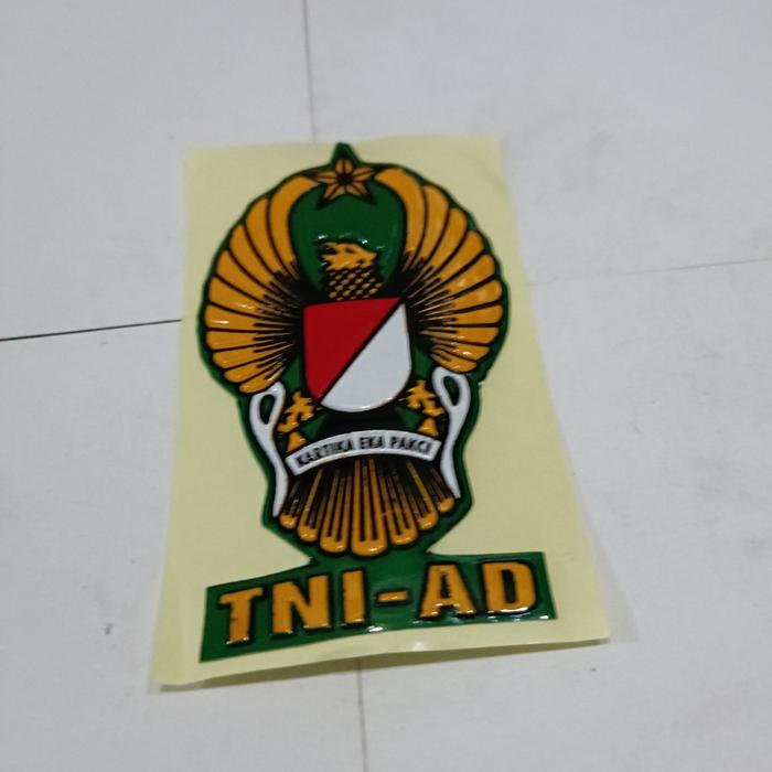 Jual stiker TNI-AD embos - Jakarta Pusat - Reni Hilton | Tokopedia